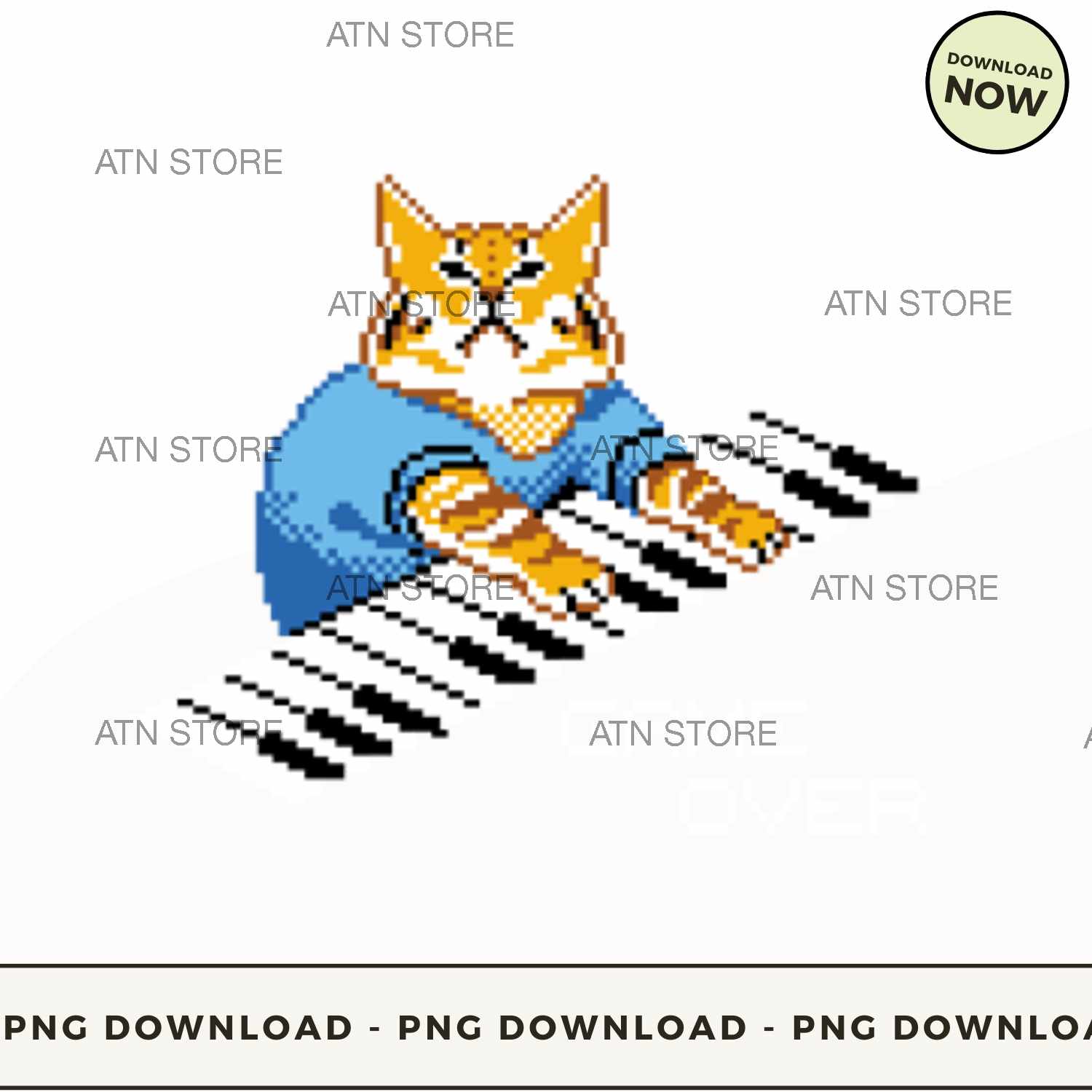 Keyboard Cat Game Over 98 High-quality PNG Instant Download, | Inspire ...