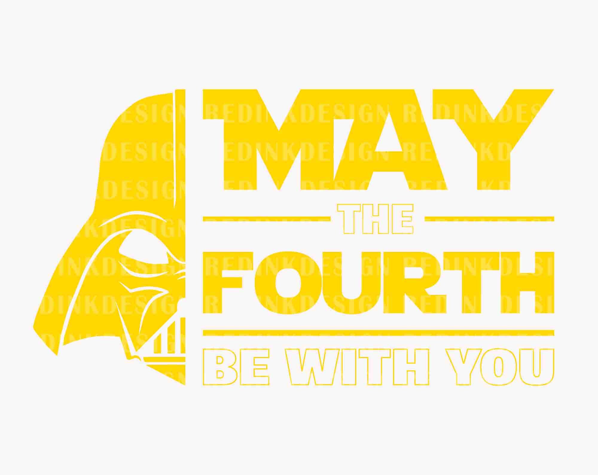 May The 4th Be With You 2024 SVG, May 4th Svg | Inspire Uplift