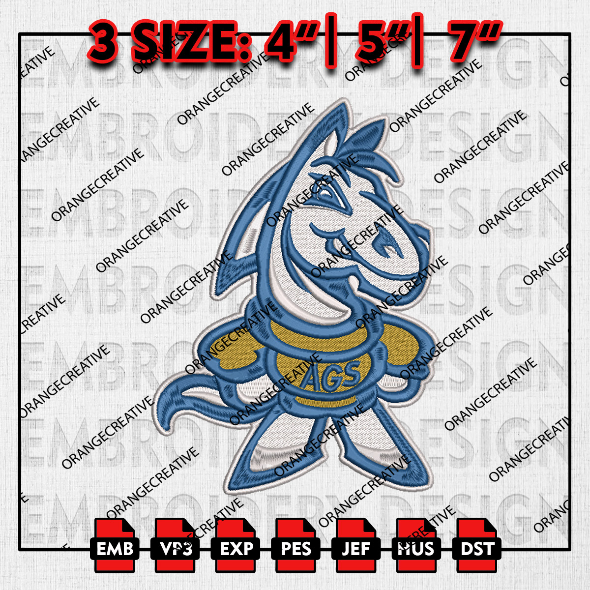 UC Davis Aggies Mascot Logo Emb files, NCAA Embroidery Desig | Inspire ...