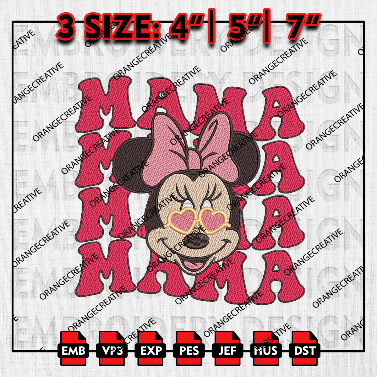 Mini Mama Emb Files, Mothers Day Embroidery Design, Magical | Inspire ...