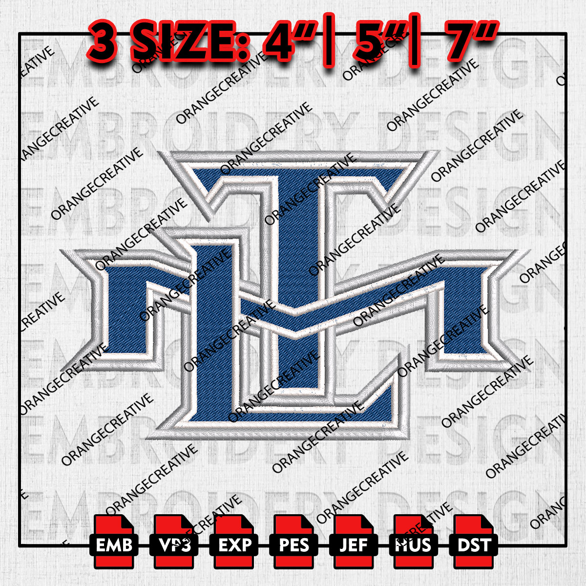 NHL TML Toronto Maple Leafs Logo Embroidery files, NHL Logo | Inspire ...