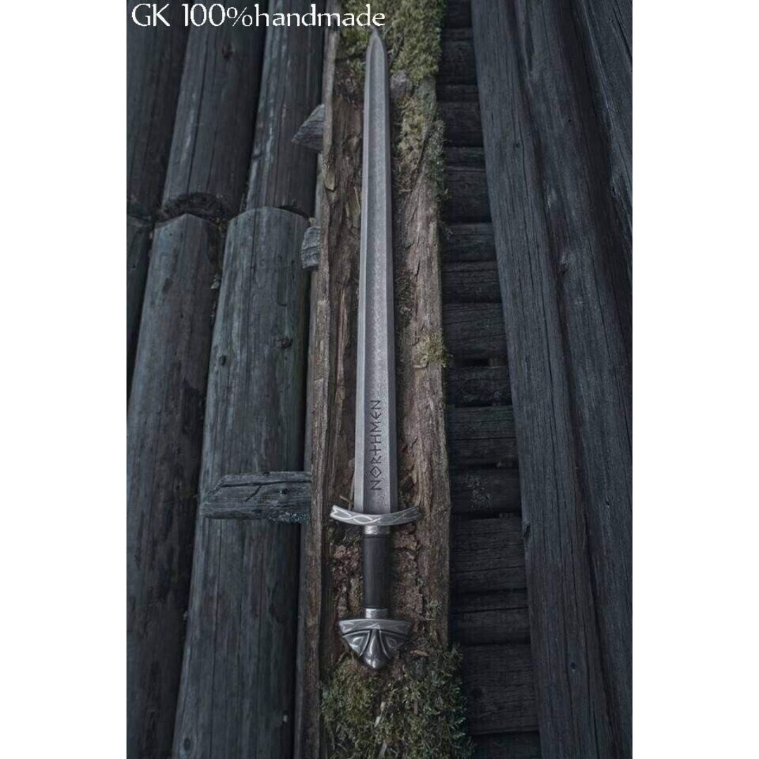 Forged Handmade Sword Damascus Steel Viking Sword Survival D | Inspire ...
