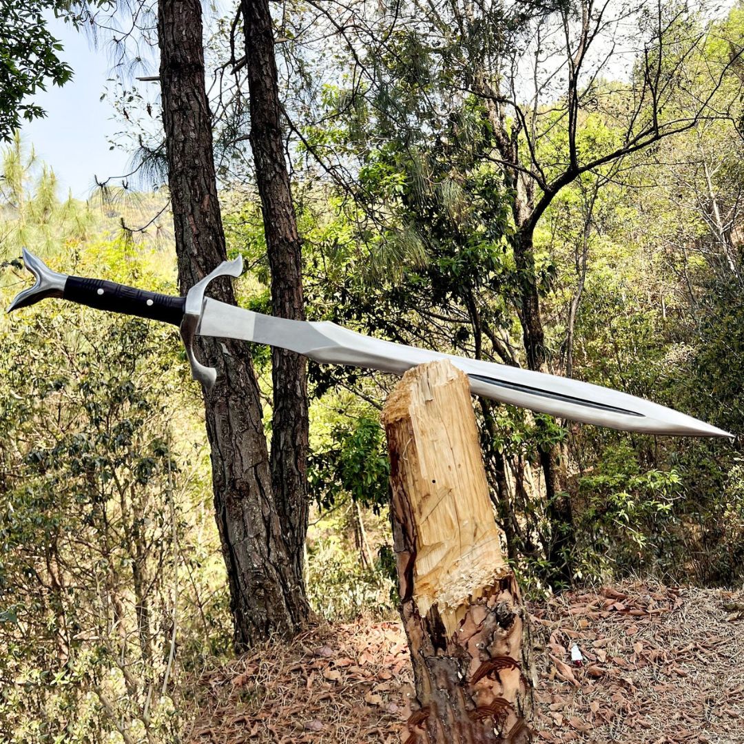 Fish Style Viking Sword Custom Handmade Full Tang Sword Mirr | Inspire ...