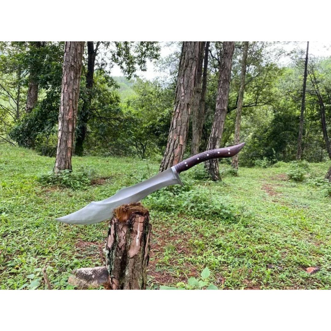 Carbon Steel Fully Forged Sword Full Tang Tactical Machete S | Inspire ...