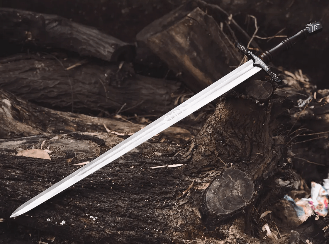 Witcher Sword | Geralt of Rivia Griffin Silver Sword – Engra | Inspire ...