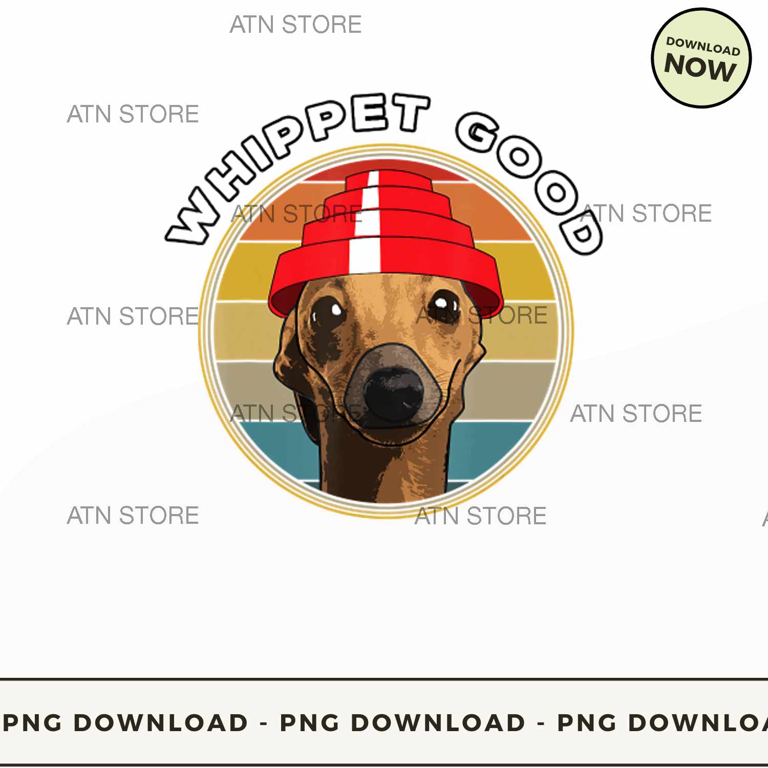 whippet good funny 80s music dog design 89 High-quality PNG | Inspire ...