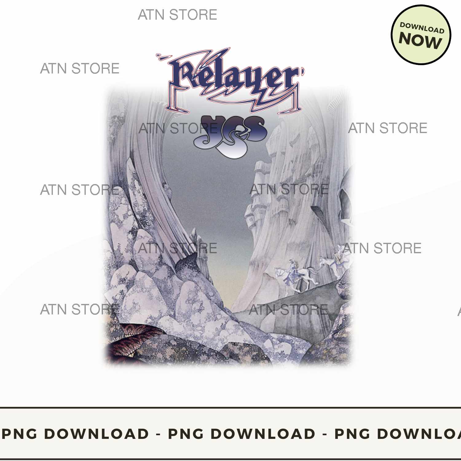COVER-016-BK Yes - Relayer 44 High-quality PNG Instant Downl | Inspire ...