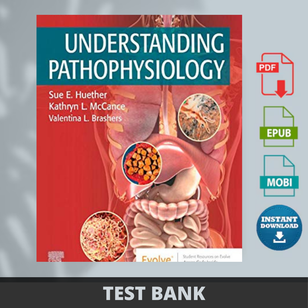 Latest 2024 Understanding Pathophysiology 7th Edition by Sue | Inspire ...