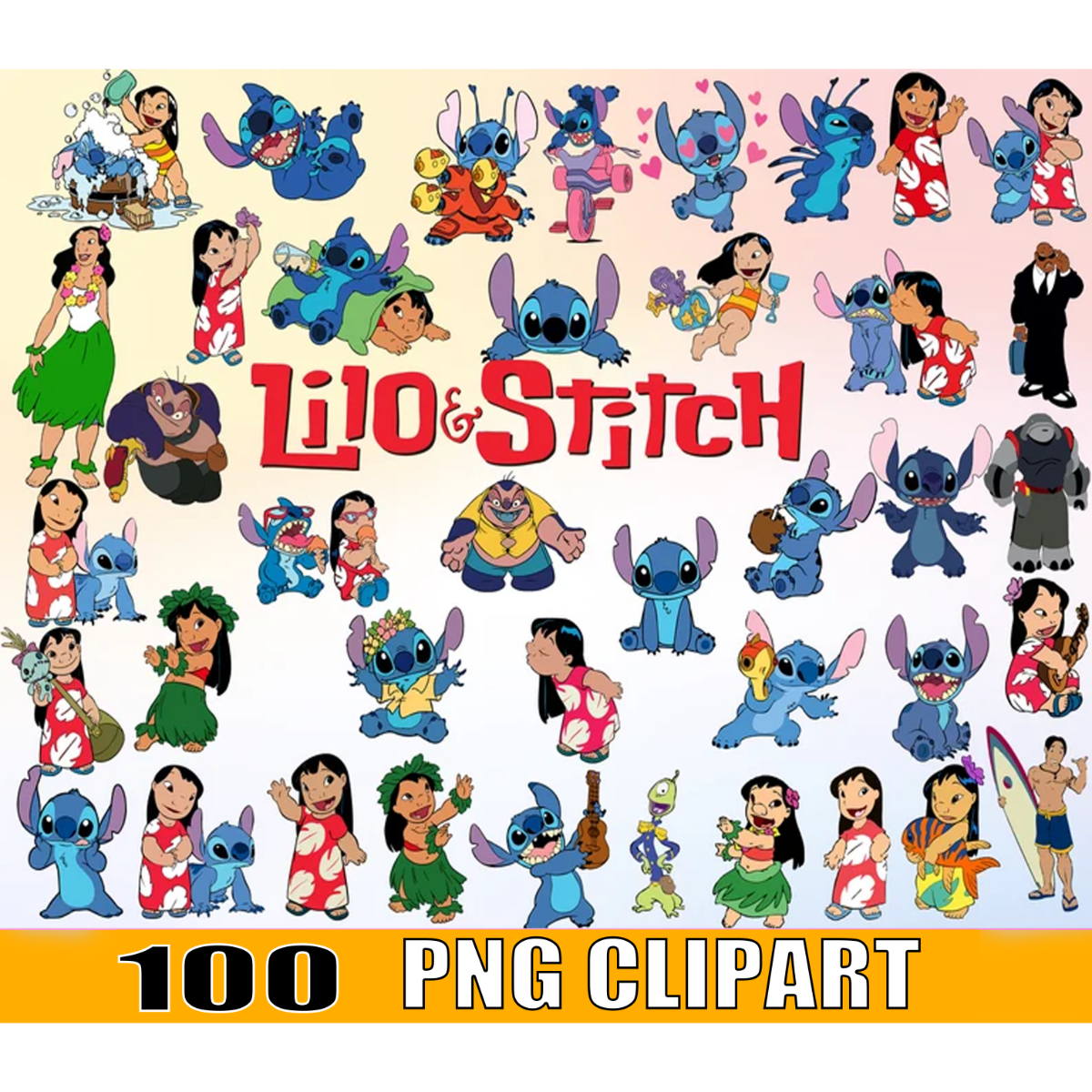 100 Lilo And Stitch Bundle Png, Lilo And Stitch Png, Lilo An | Inspire ...