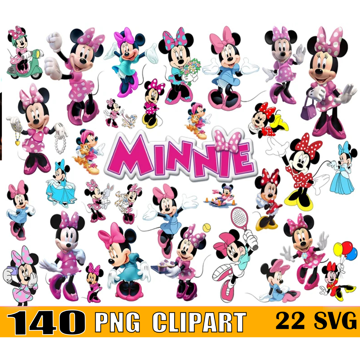 140 Minnie Mouse Png, Minnie Png, Minnie Mouse clipart, Minn | Inspire ...