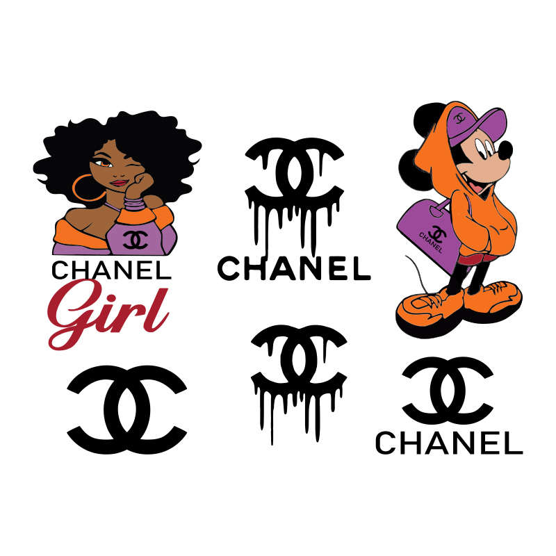 Chanel Logo Bundle Svg, Brand Svg, Chanel Svg, Chanel Girl S | Inspire ...