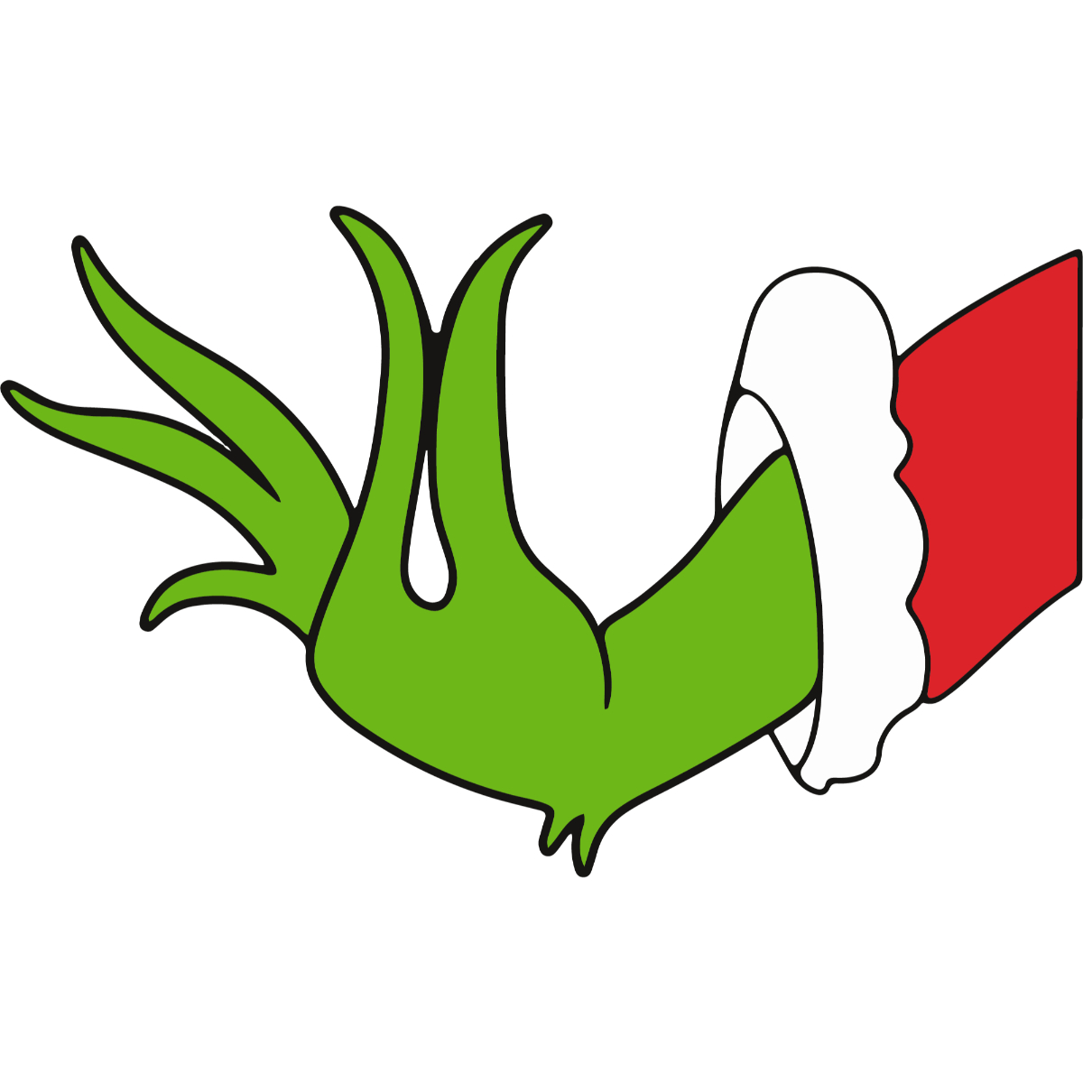 Grinch Hand Christmas Svg, The Grinch Christmas Svg, The Gri | Inspire ...