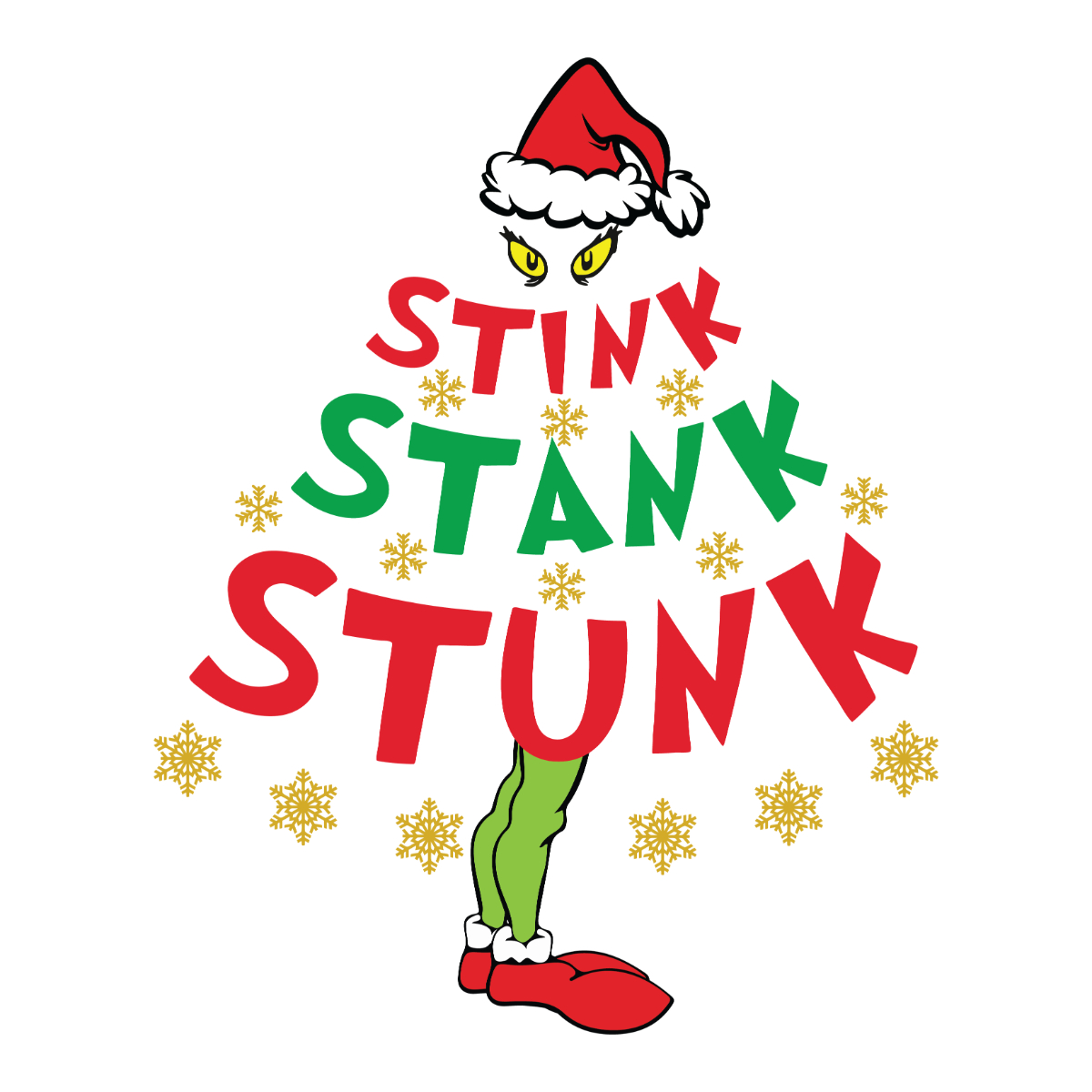 Grinch Stink Stank Stunk Svg, Grinch Christmas Svg, The Grin | Inspire ...