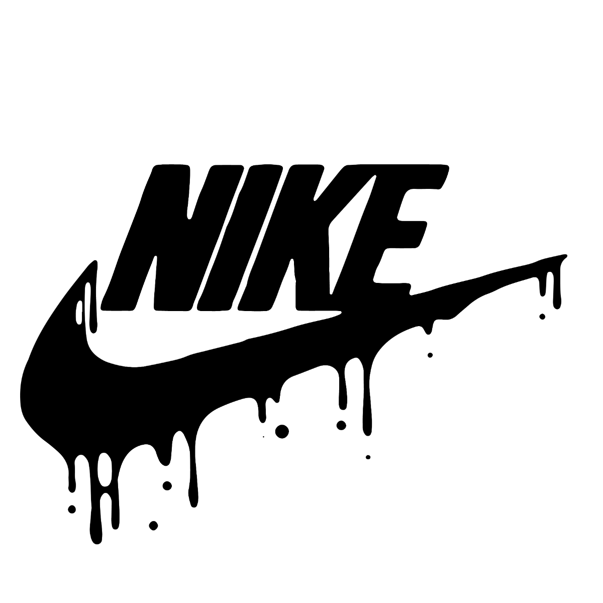 Nike Logo Dripping Svg, Logo Brand Svg, Dripping Nike Svg, B | Inspire ...