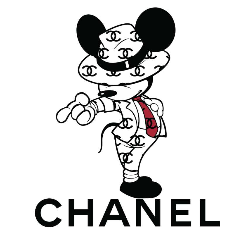 Mickey Chanel Svg, Minnie Chanel Svg, Minnie Mouse Svg, Mick - Inspire ...