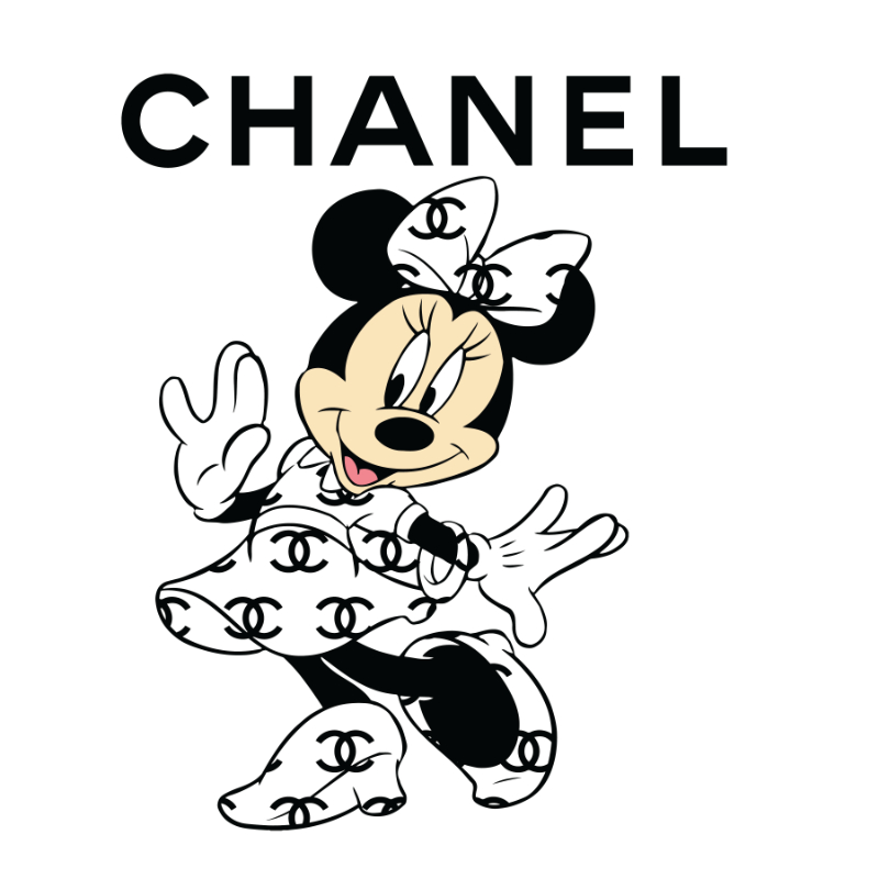 Mickey Chanel Svg, Minnie Chanel Svg, Minnie Mouse Svg, Mick - Inspire ...