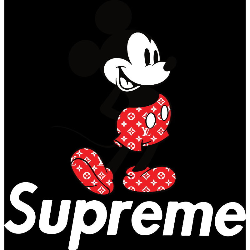 Mickey Supreme Svg, Minnie Supreme Svg, Minnie Mouse Svg, Mi | Inspire ...
