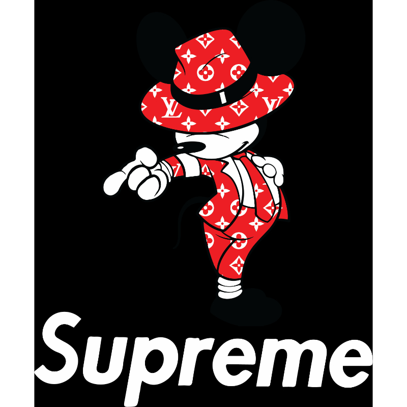 Mickey Supreme Svg, Minnie Supreme Svg, Minnie Mouse Svg, Mi | Inspire ...