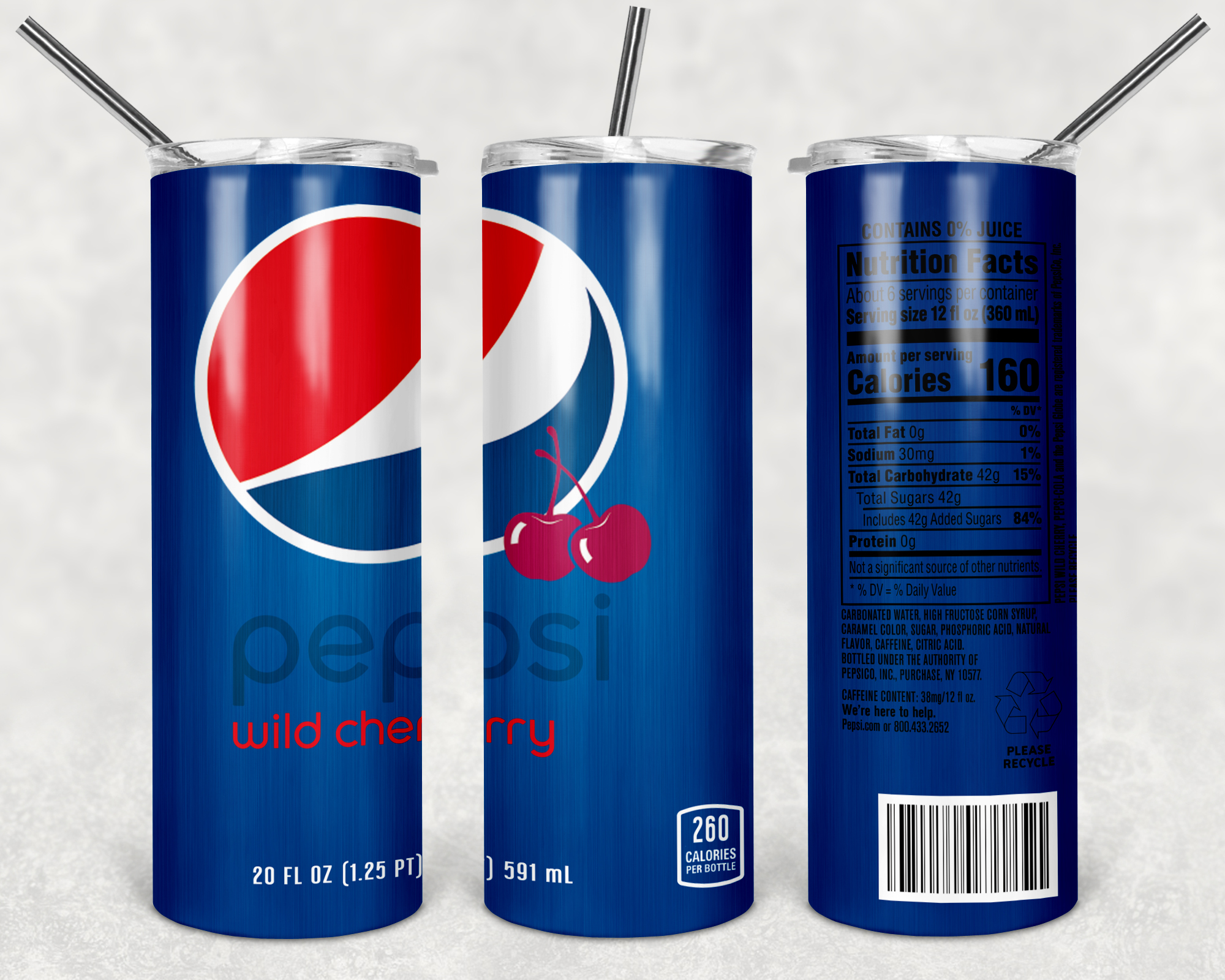 Cherry Pepsi Svg | Inspire Uplift