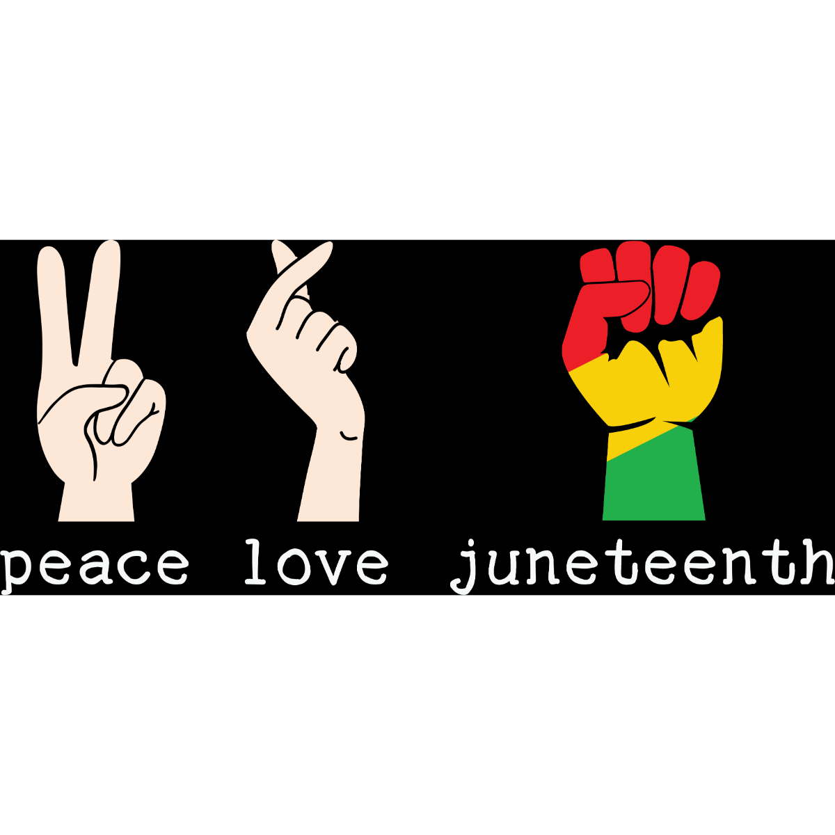 Peace love juneteenth Svg, Juneteenth Svg, Juneteenth Design | Inspire ...