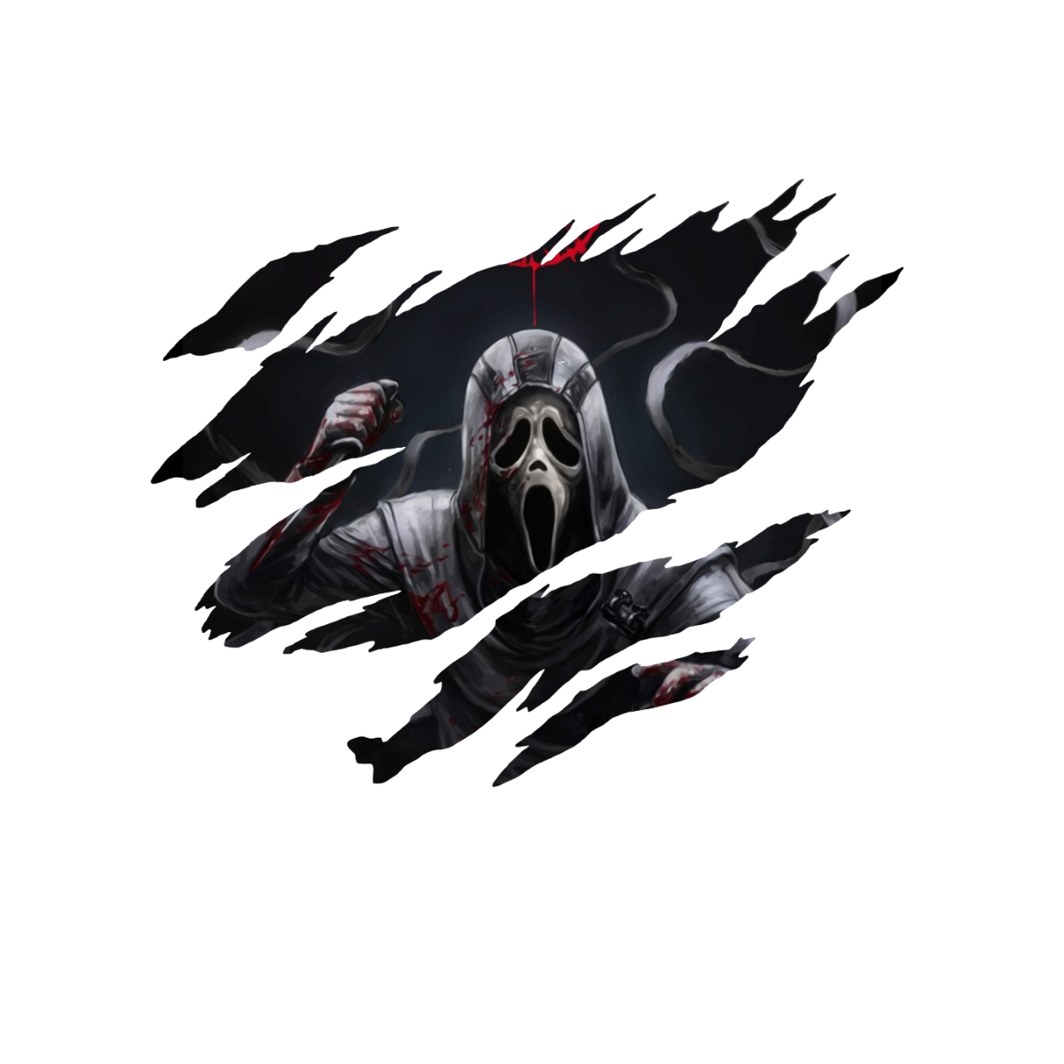 Crack ghostface Png, Halloween character Png, Horror PNG, Ho | Inspire ...