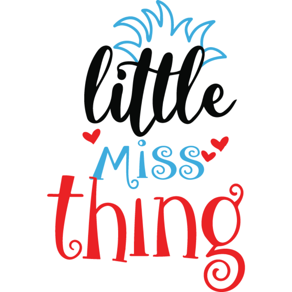 Little Miss Thing Dr Seuss Svg, Little Miss Thing Svg, Dr. S | Inspire ...