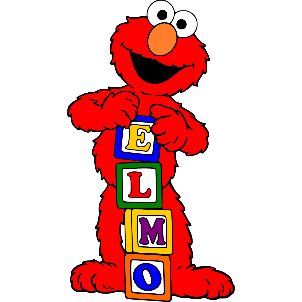 Elmo svg-Sesame Street Svg-Sesame Street logo-Cookie Monster | Inspire ...