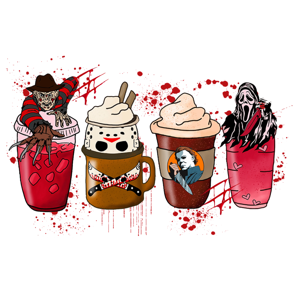 Halloween Coffee Png, Harry Fall coffee PNG, Villains Latte | Inspire ...