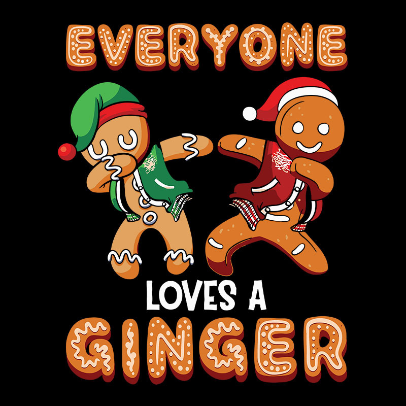 Everyone Loves A Ginger Svg, Christmas Svg, Funny Cute Ginge | Inspire ...