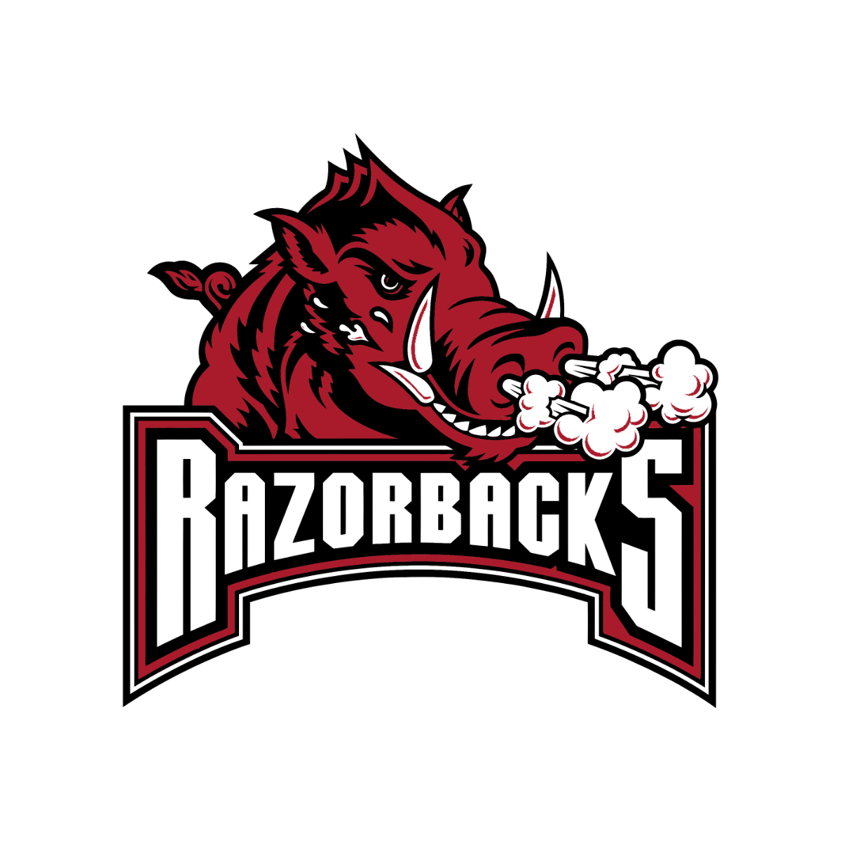 Arkansas Razorbacks Svg-Arkansas Razorbacks logo Svg-NCAA Te | Inspire ...