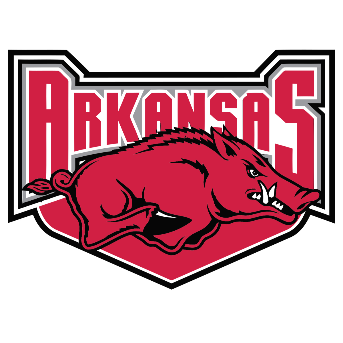 Arkansas Razorbacks Svg-Arkansas Razorbacks logo Svg-NCAA Te | Inspire ...