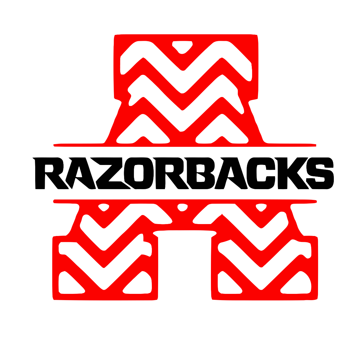 Arkansas Razorbacks Svg-Arkansas Razorbacks logo Svg-NCAA Te | Inspire ...