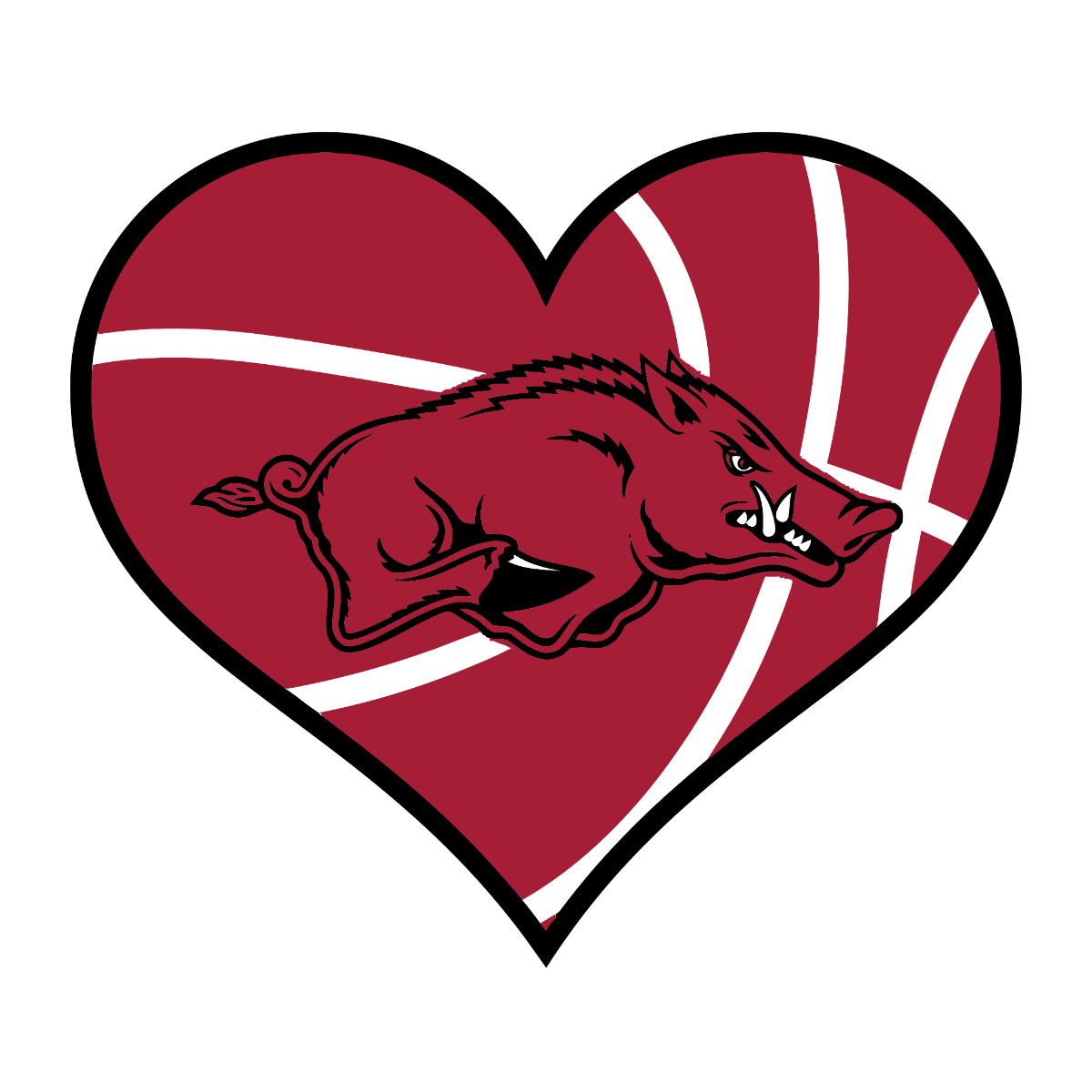 Arkansas Razorbacks Svg-Arkansas Razorbacks logo Svg-NCAA Te | Inspire ...