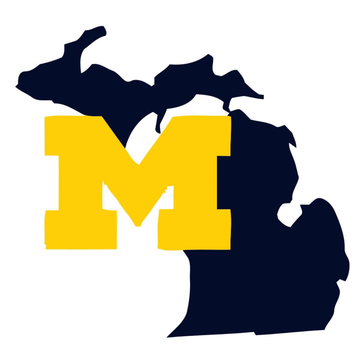 Michigan Wolverines Svg-Michigan Wolverines logo Svg-NCAA Te | Inspire ...