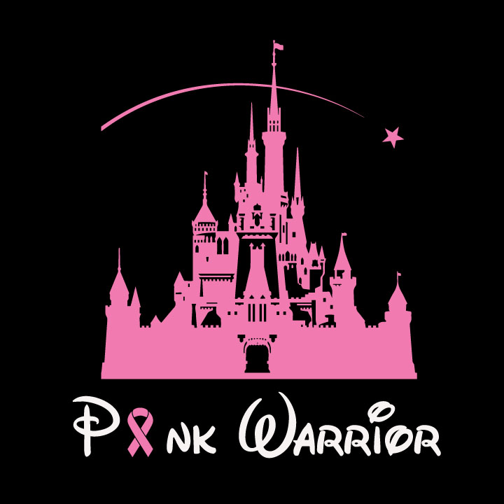 Pink Warrior Disney Breast Cancer Awareness Vector Svg, Brea | Inspire ...