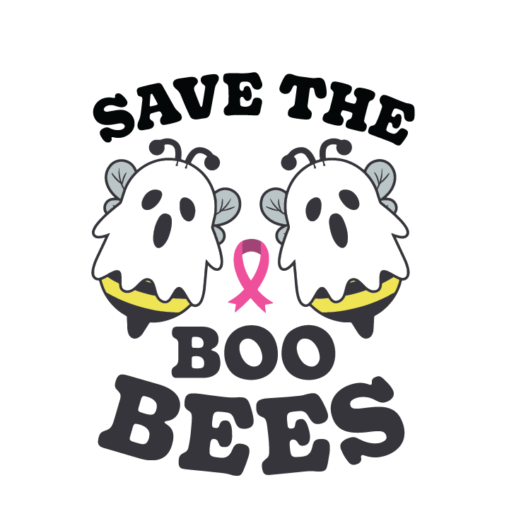 Save The Boo Bees Breast Cancer Awareness Vector Svg, Breast | Inspire ...