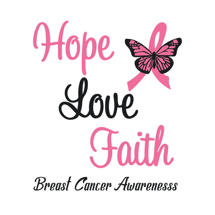 Hope Love Faith Breast Cancer Awareness Svg, Breast Cancer S | Inspire ...
