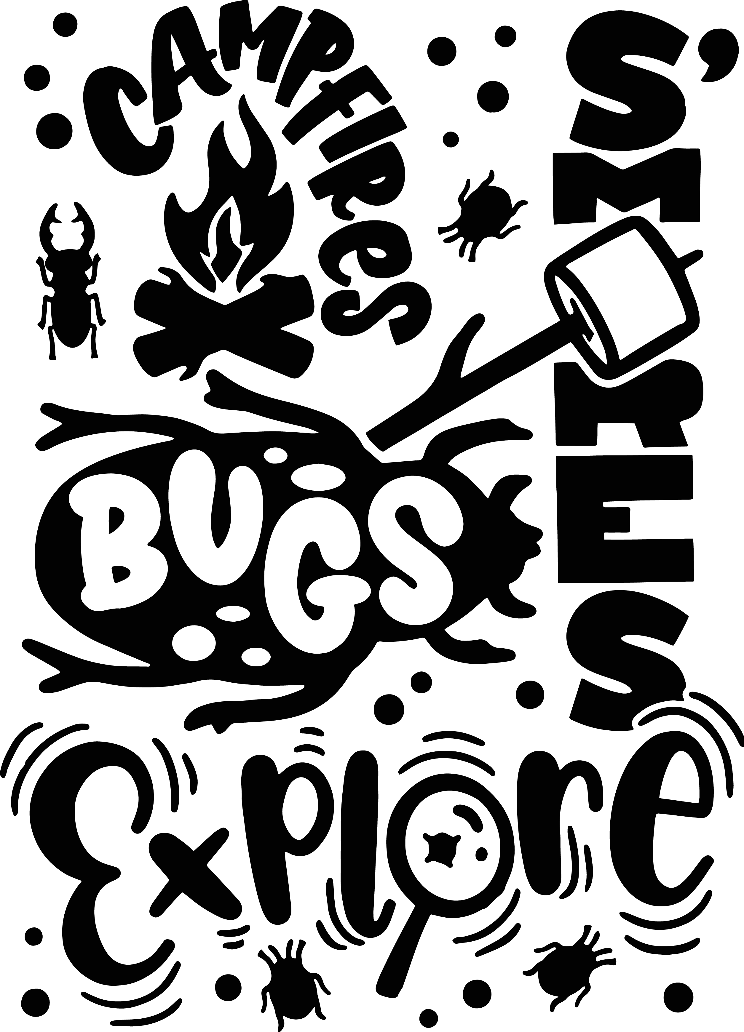 Campfire bugs smores Explore Svg, Camping Svg, Camper Svg, C | Inspire ...