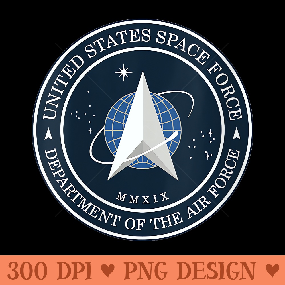 s OFFICIAL USSF United States Space Force Trump Logo - PNG G | Inspire ...
