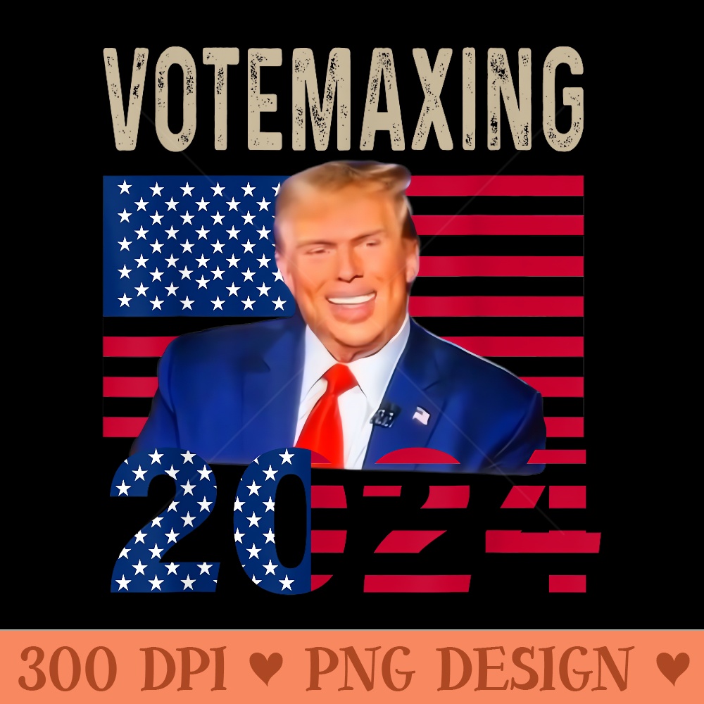 VoteMaxing 2024 LooksMaxxing Trump Mewing Funny - Sublimatio | Inspire ...