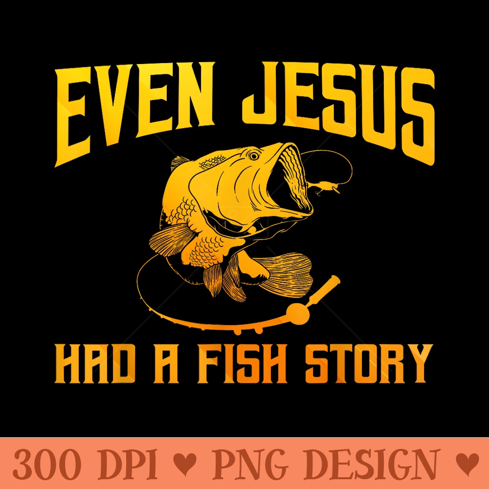 Funny Jesus Fish Art For Fisherman Fisher Fishing - Printabl | Inspire ...