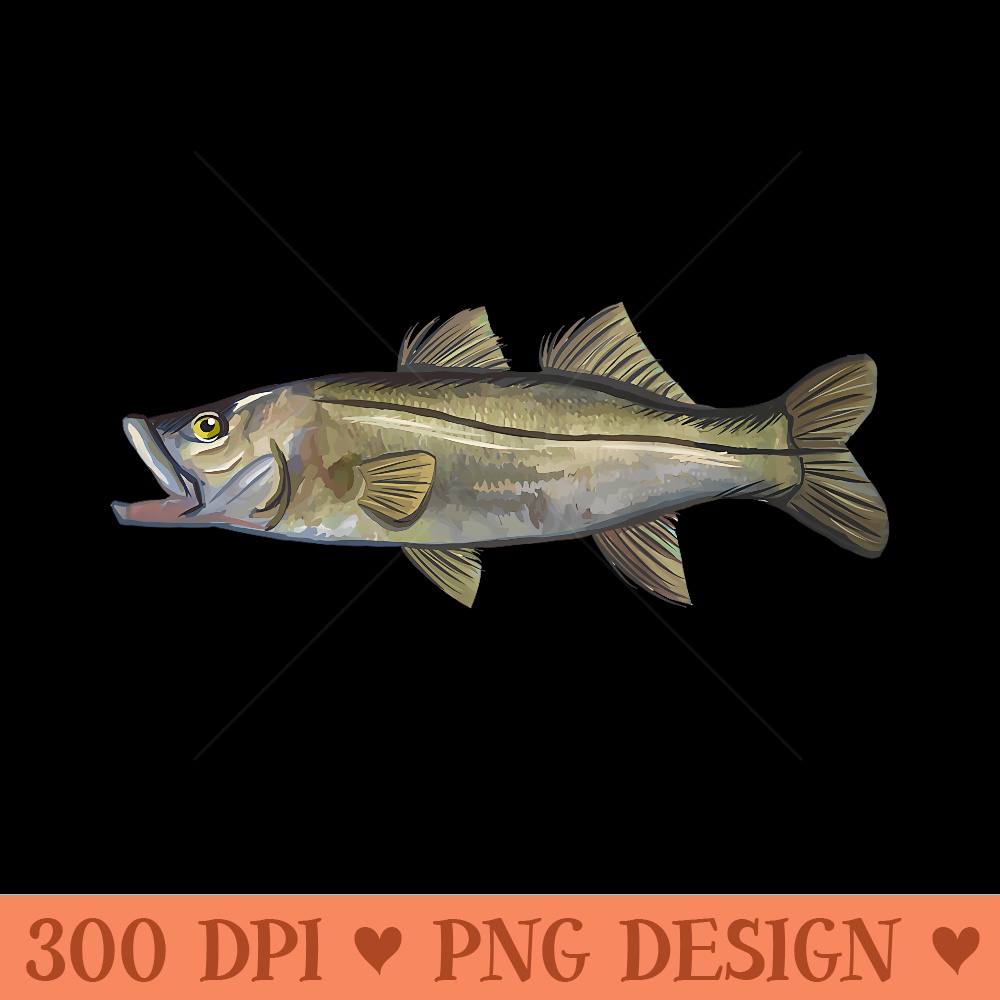 BACK PRINT Snook Fishing Common Snook - Printable PNG Images | Inspire ...