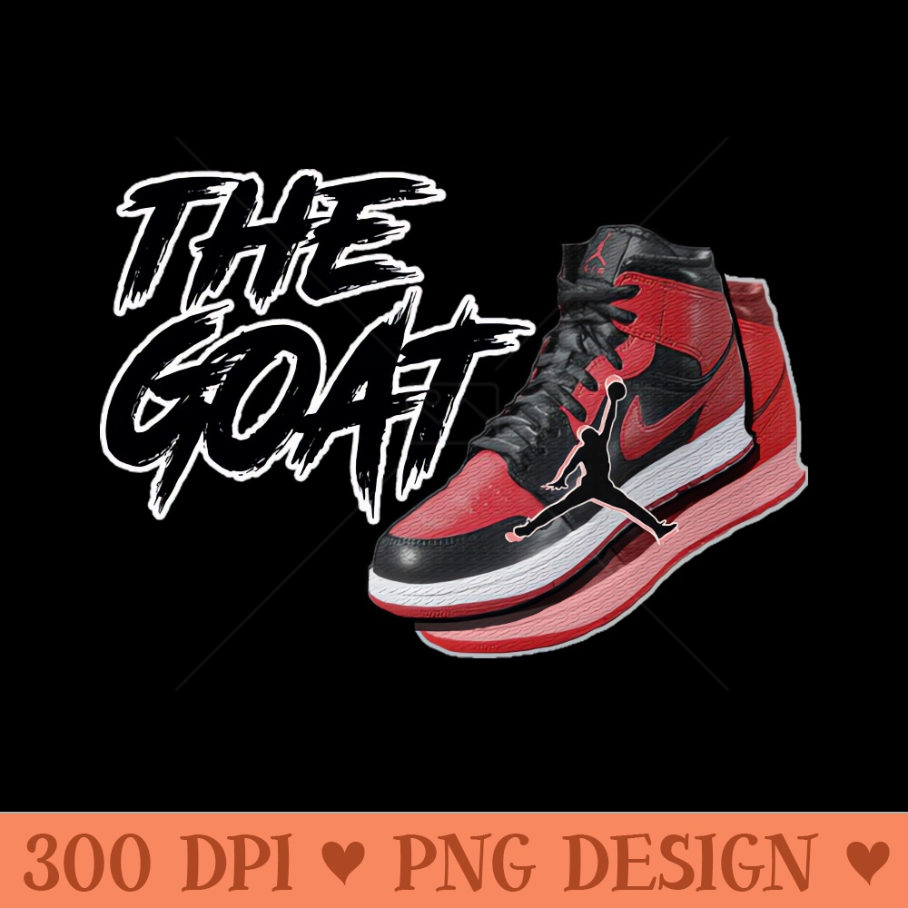 Michael Jordan The Goat gift Idea - PNG Clipart Download - P | Inspire ...
