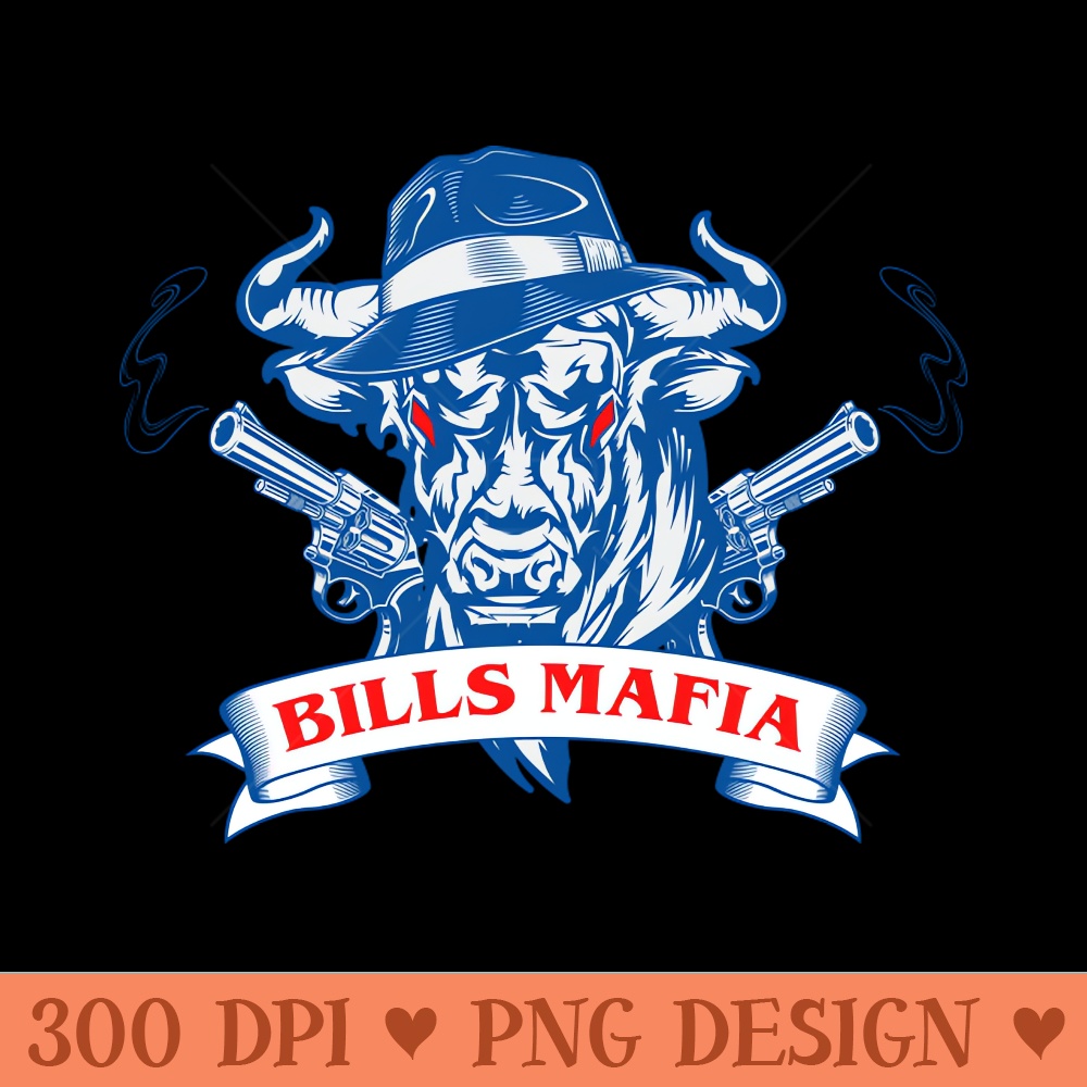 BUFFALO BILLS BILLS MAFIA - Sublimation patterns PNG - Easy- | Inspire ...