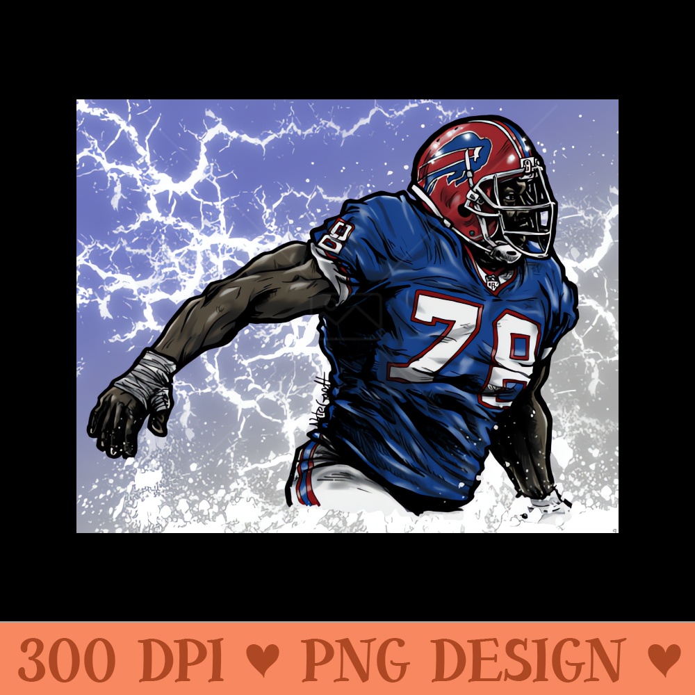 Bruce Smith fast as lightning - Sublimation backgrounds PNG | Inspire ...
