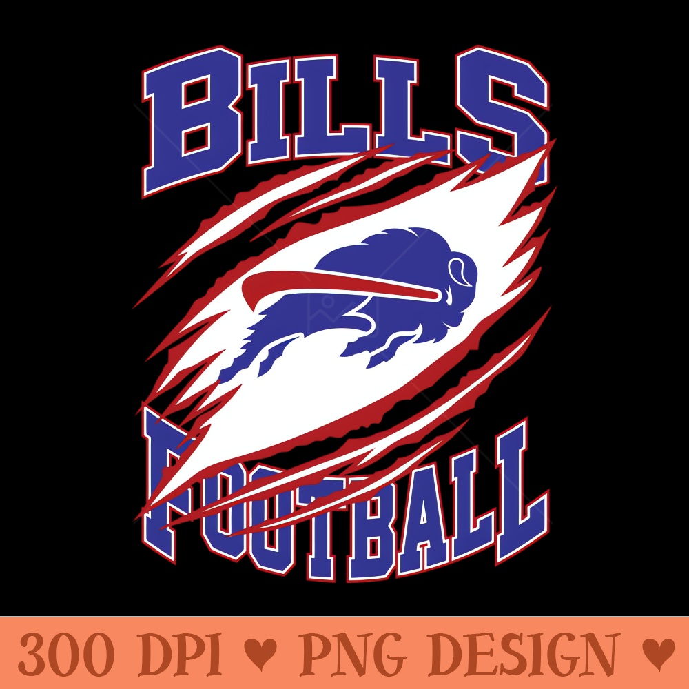 Buffalo Bills Football - Sublimation images PNG download - T | Inspire ...