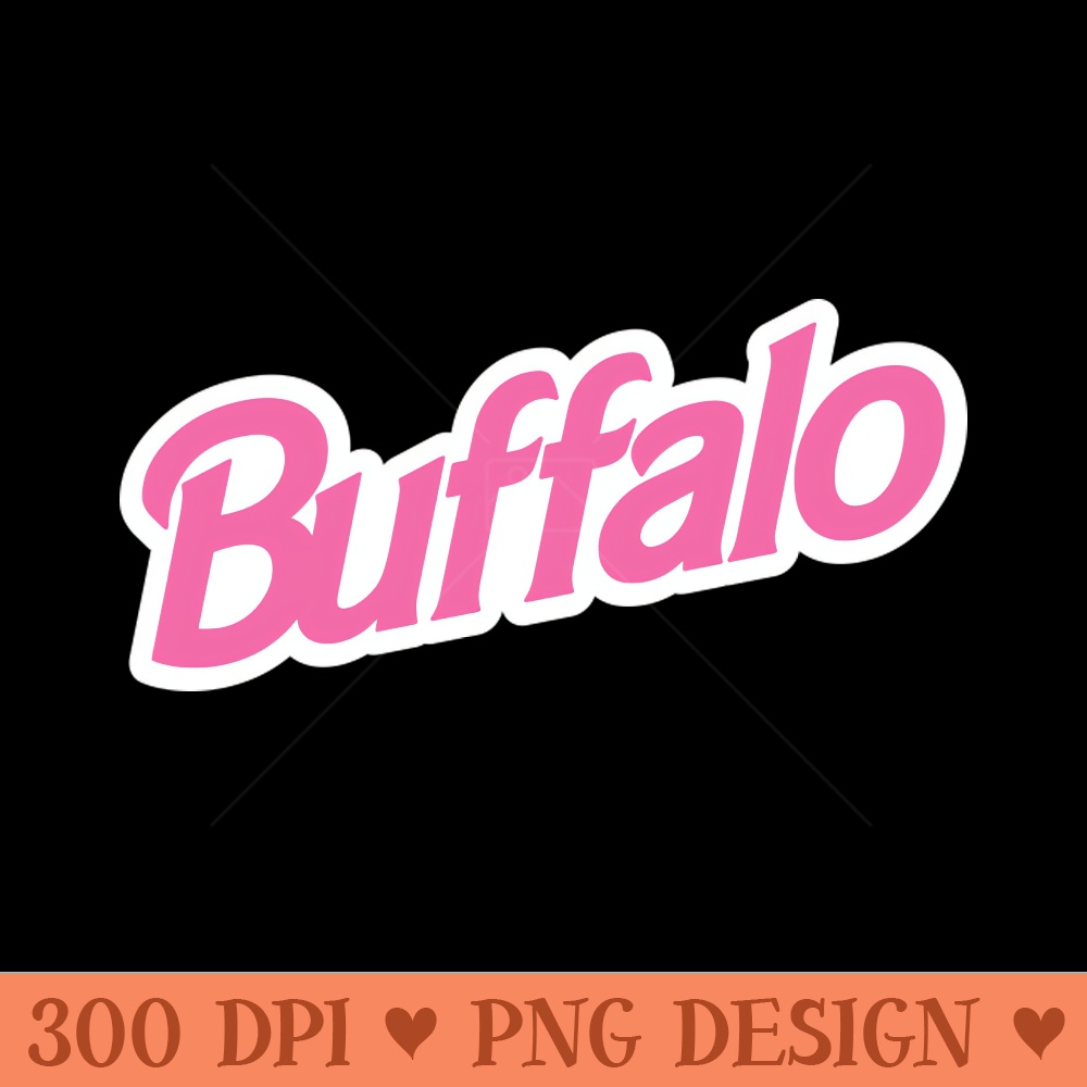 Barbie Buffalo - Sublimation printables PNG download - Trend | Inspire ...