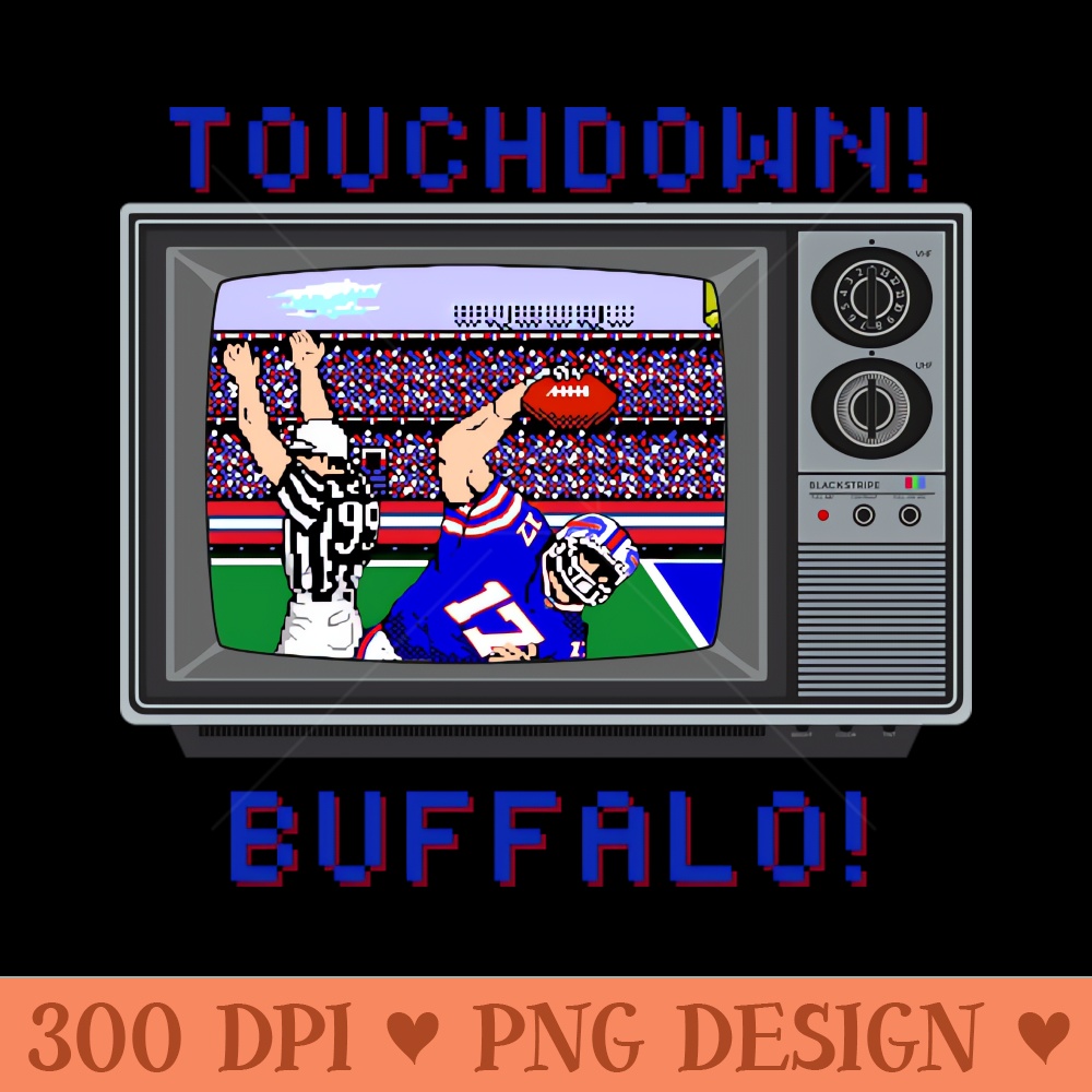 Touchdown Buffalo - Printable PNG Images - Instant Access To | Inspire ...