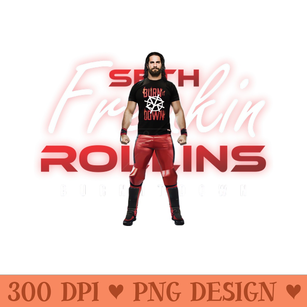 Famous wwe Seth Rollins - PNG design downloads - Fashionable | Inspire ...
