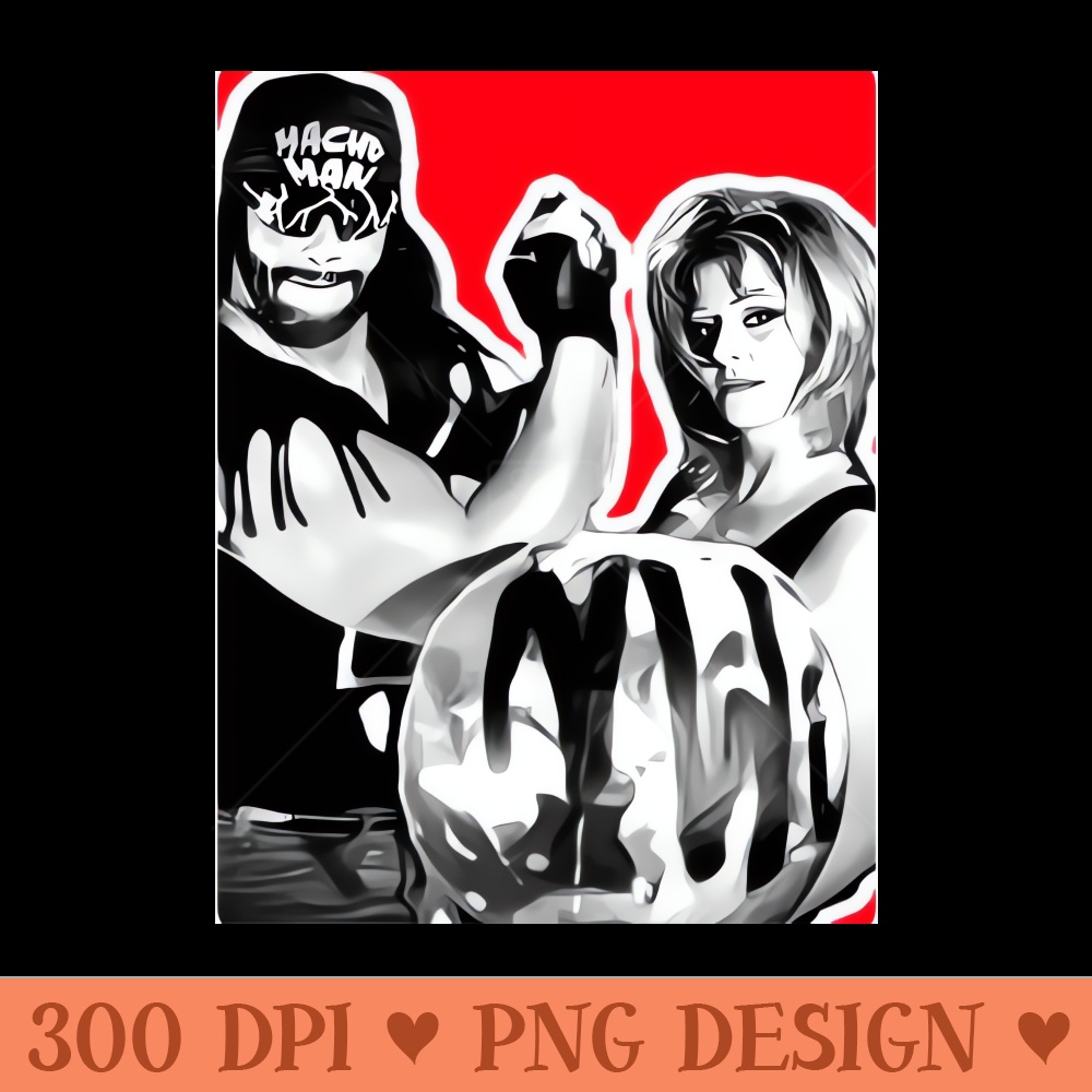 NWO MACHO MAN AND ELIZABETH - Sublimation patterns PNG - Add | Inspire ...